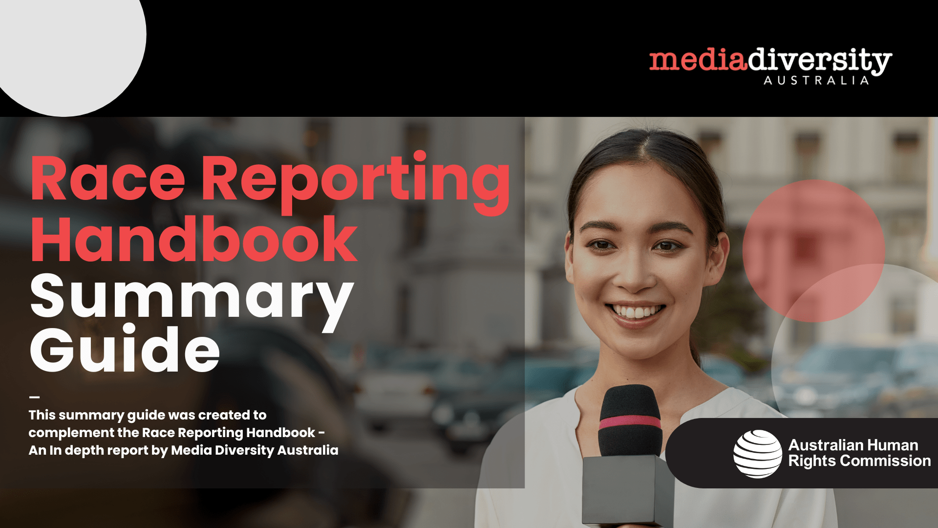 Race Reporting Handbook - Media Diversity Australia
